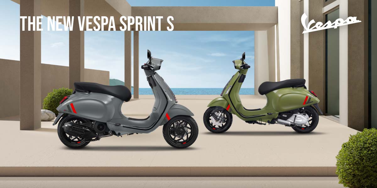 Vespa Sprint S 150 i-Get ABS MY25 เอกลักษณ์ความโดดเด่นใหม่พร้อมให้คุณสัมผัสแล้ว - Vespa Thailand
